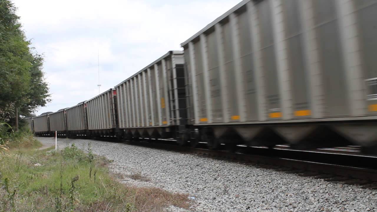 CSX SD40-2 #8408 leads coal train N194 at Elizabeth,GA - YouTube