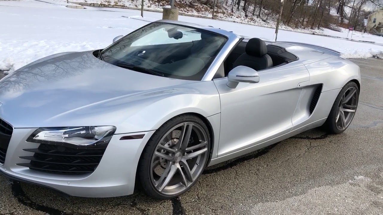 2011 Audi R8 Spyder MT6 Gated Shifter For Sale Fabspeed X Pipe AWESOME ...