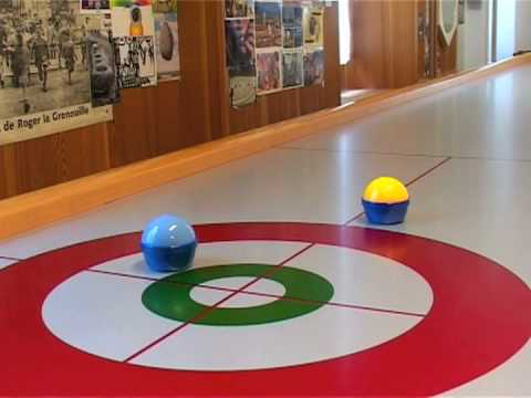 Curling de table - YouTube