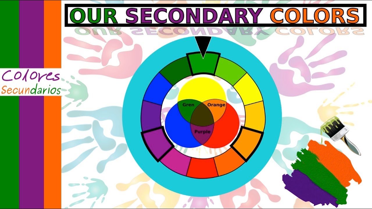 Secondary colors song 🎵#music #secondarycolors - YouTube
