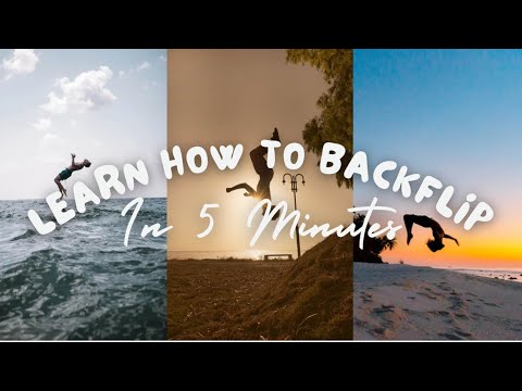 Learn How To Backflip In 5 Minutes - YouTube