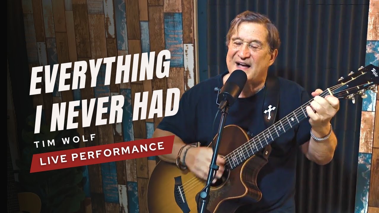"Everything I Never Had" Live Performance by Tim Wolf - YouTube