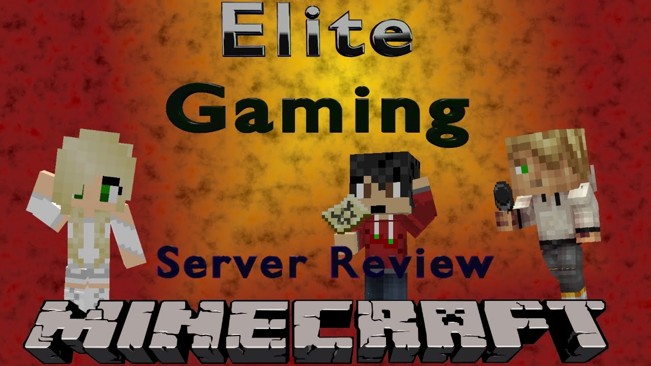 EliteGaming's Minecraft server review #1 Sidali.us - YouTube