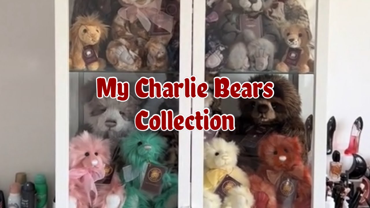 My Charlie Bear Collection So Far! - YouTube