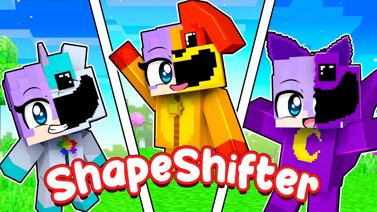 ShapeShifting into the SMILING CRITTERS in Minecraft - YouTube