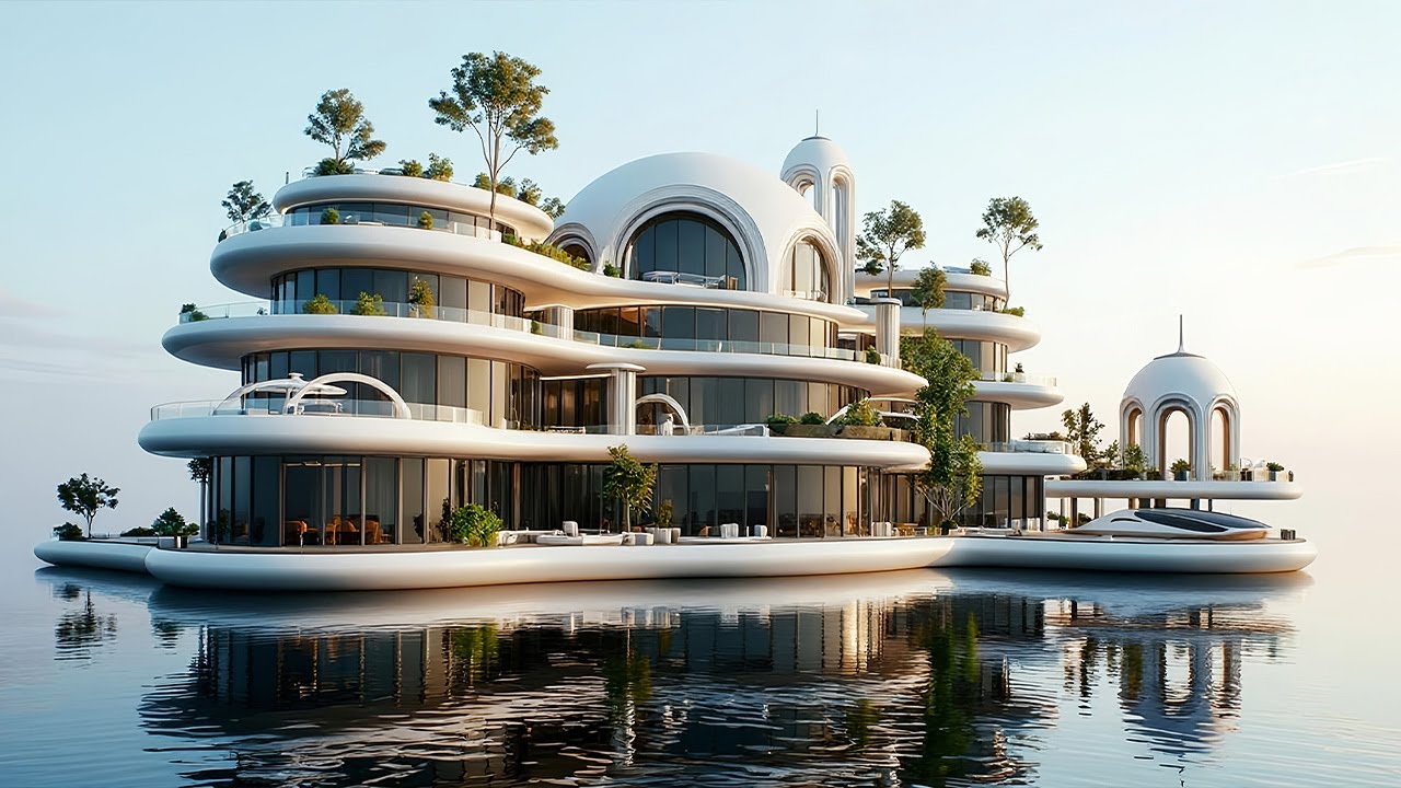 Inside the Futuristic Floating Mansion – Where AI, Automation ...