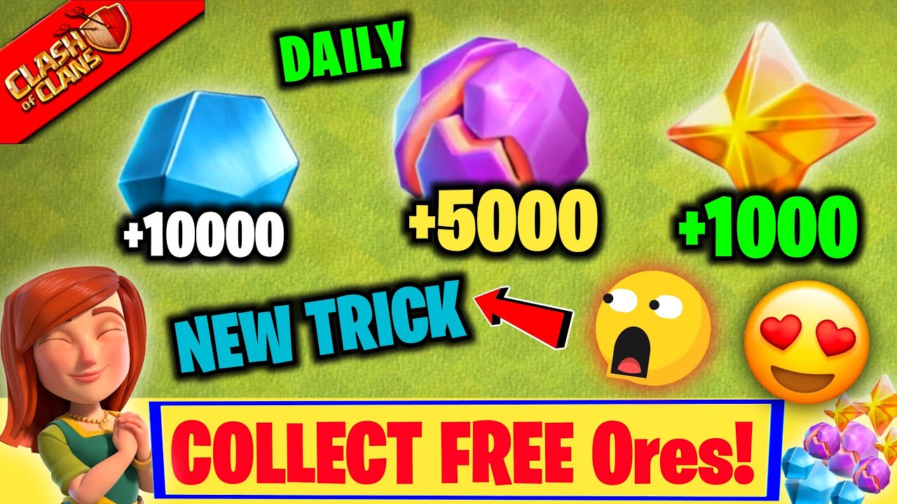 COLLECT 2× DAILY ORES - NEW TRICK TO GET EXTRA ORES EVERY DAY 2024 IN ...