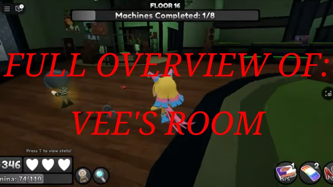 VEE'S ROOM IN DANDY'S WORLD! - YouTube