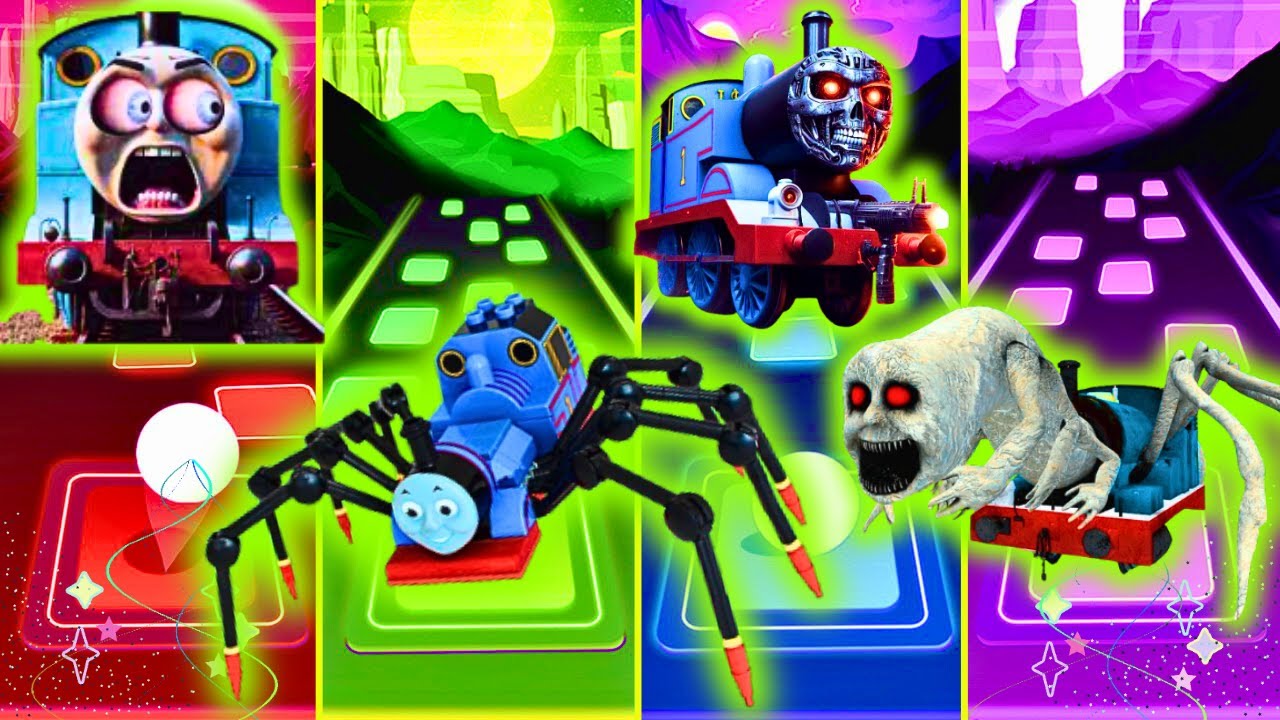 Evil Thomas Train vs Thomas The Train vs Scary Thomas vs Thomas Monster ...