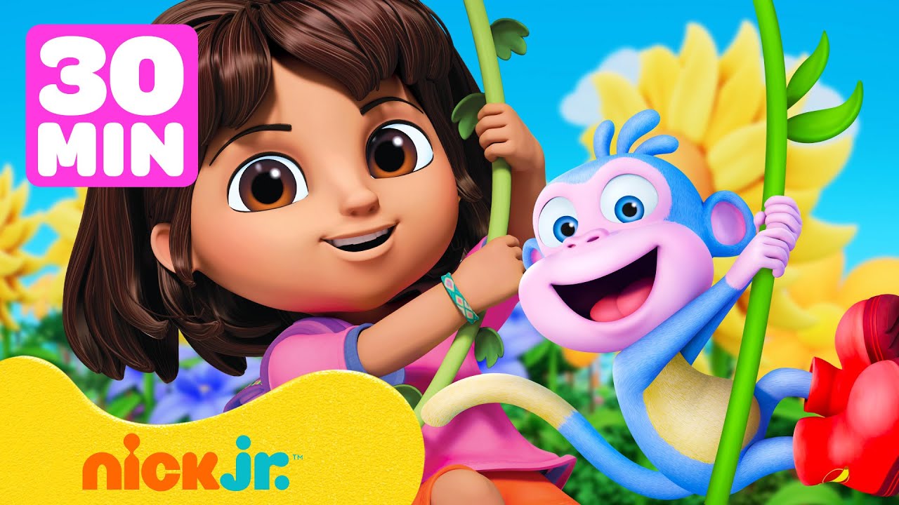 Dora | 30 MINUTEN lang avonturen vol actie met Dora! | Nick Jr ...