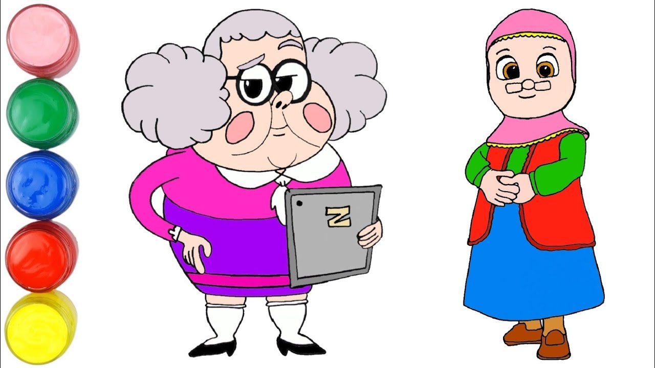 TRT Çocuk Z Takımı Anneanne ile Niloya Babaanne Çizim ve Boyama ...