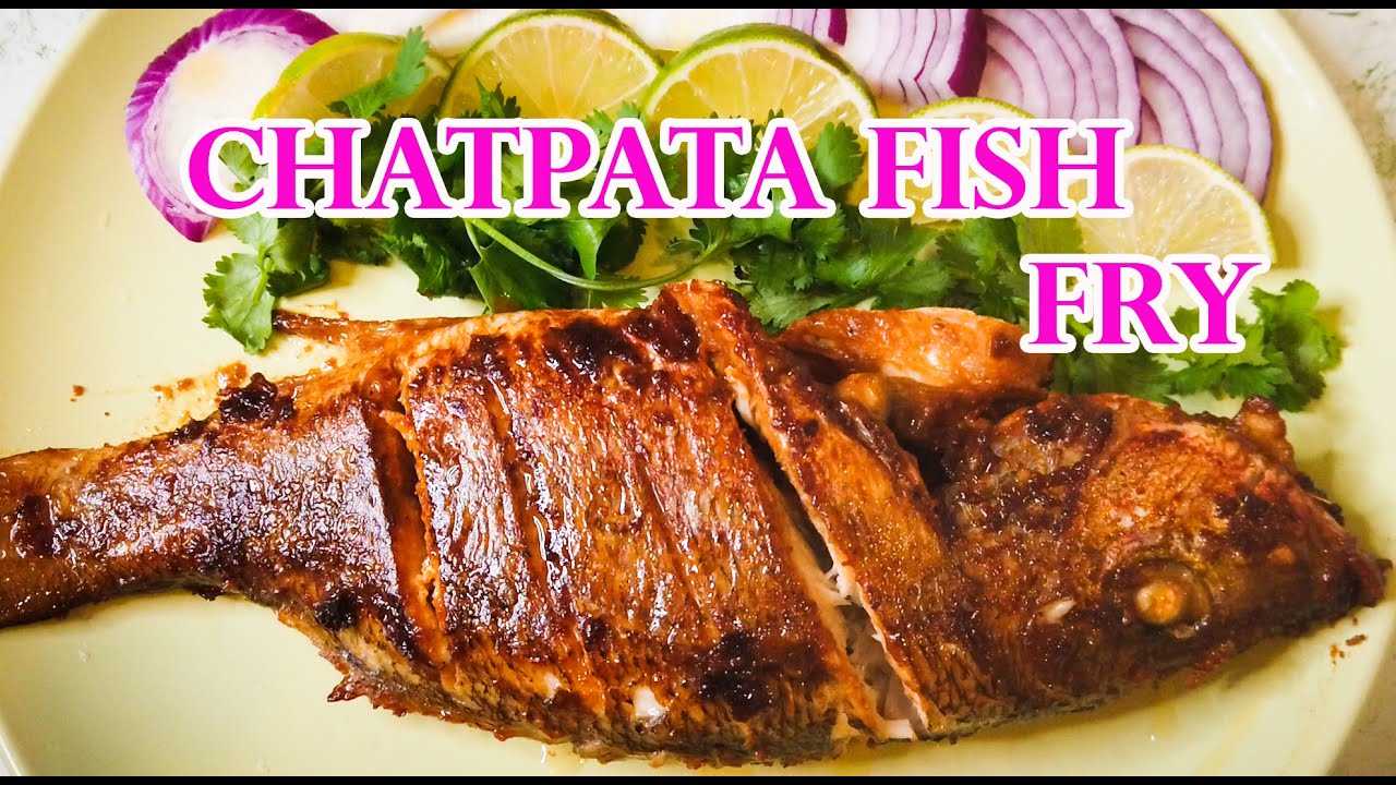 Fish Fry | Chatpata Tamarind Fish Fry | Red Snapper Fish Fry | How to ...