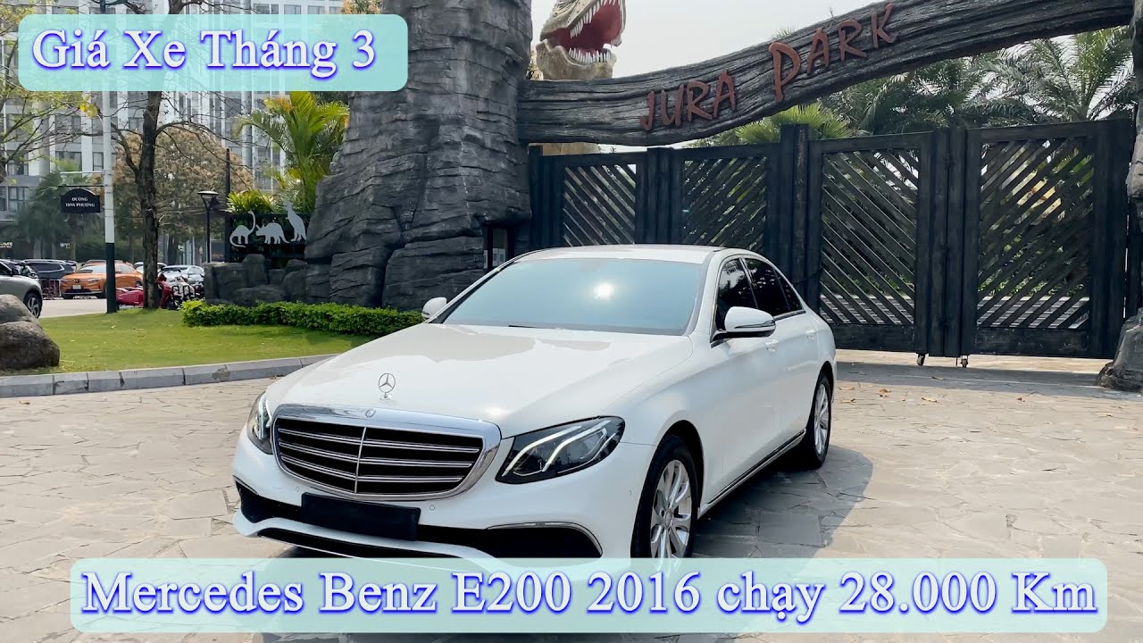 Mercedes Benz E200 2016 xe ô tô cũ hạng sang Giá ngon Nhất Chợ - YouTube