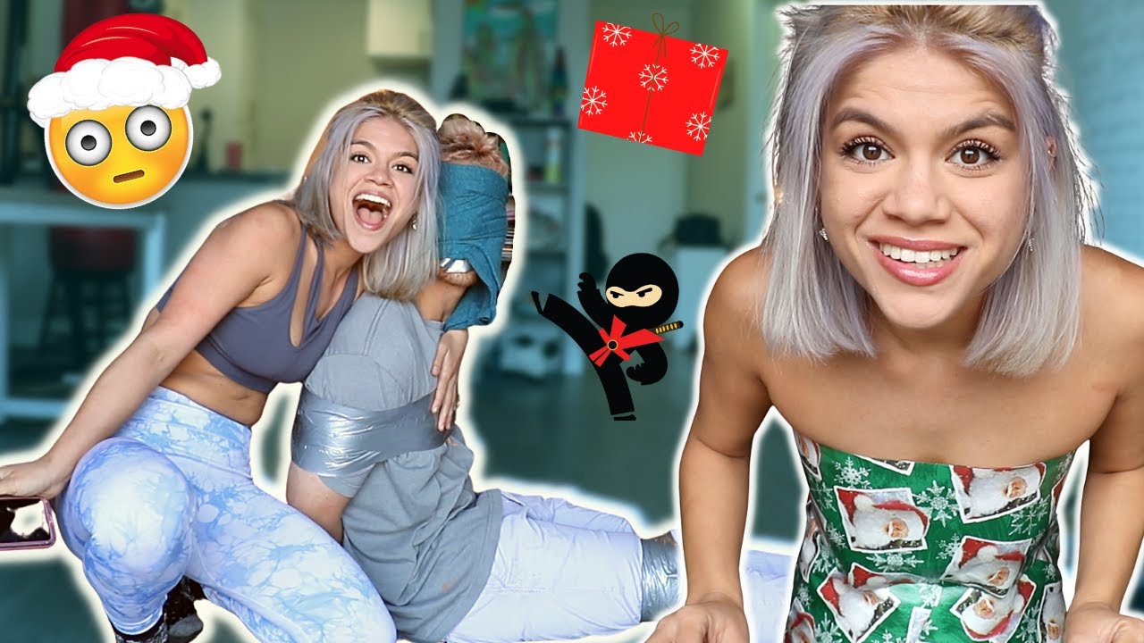 I Wrapped Myself As A Christmas Present and Did The Extreme Duct Tape ...