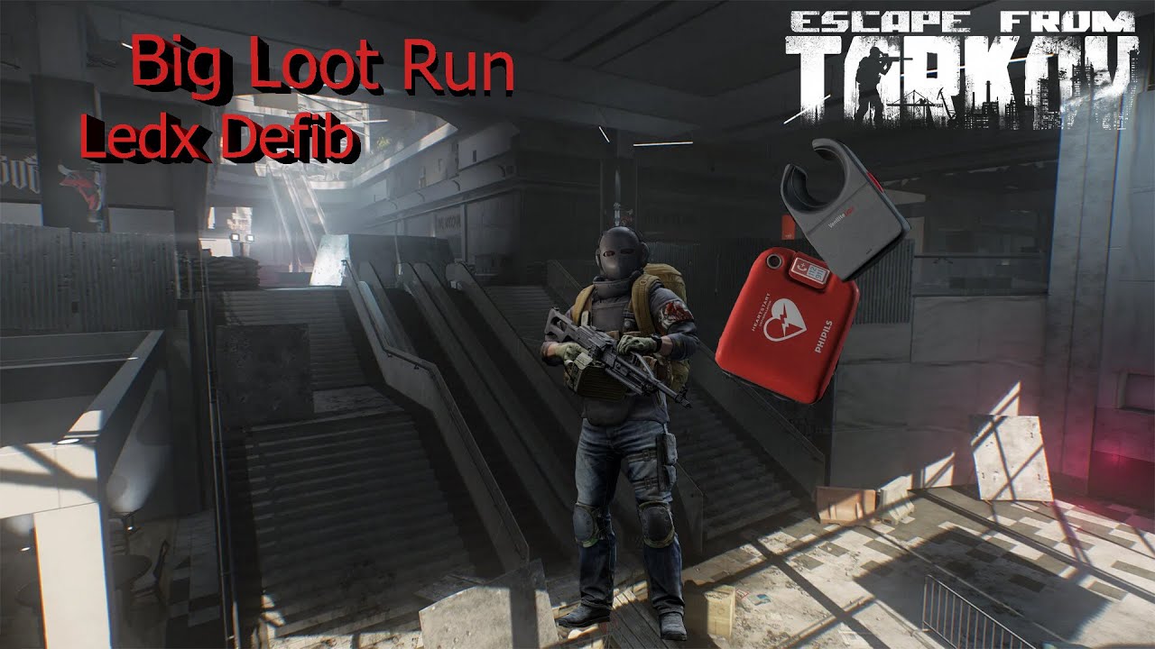 Loot Run Raid LEDX Defib Interchange - YouTube