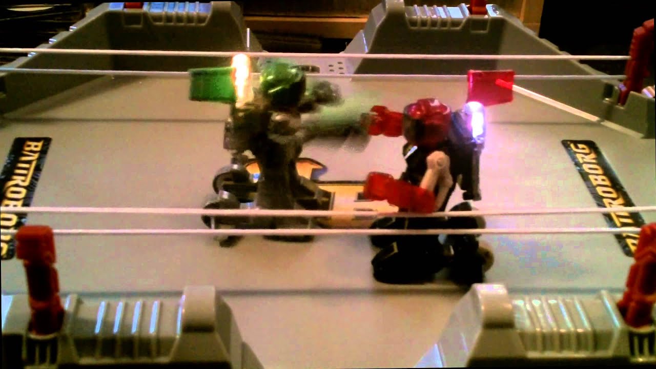 BattroBorg first match battle borg robot boxing - YouTube