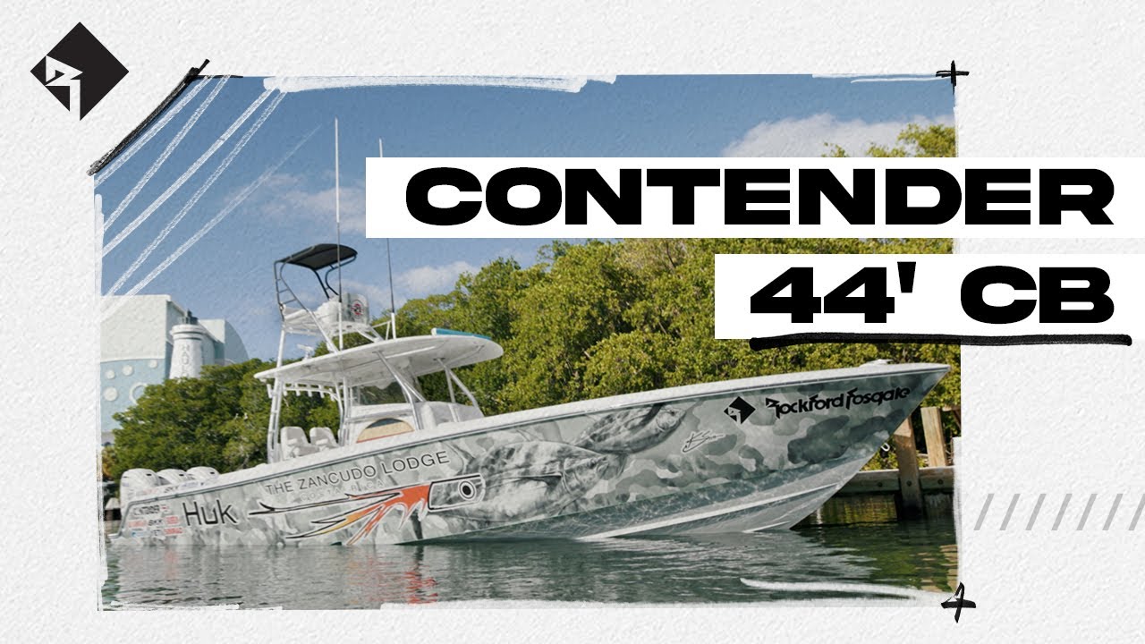 Contender 44' CB | Marine Audio System - YouTube