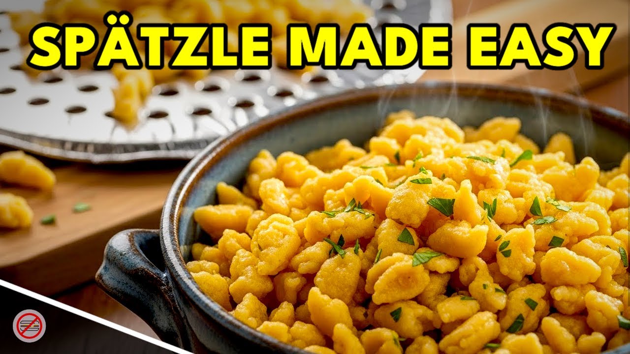 The Spätzle Making Kitchen Hack You Need To Know! - YouTube