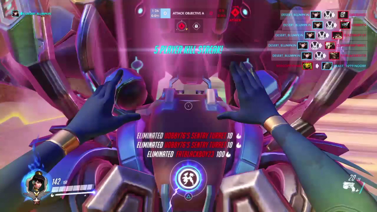 Overwatch dva bomb - YouTube