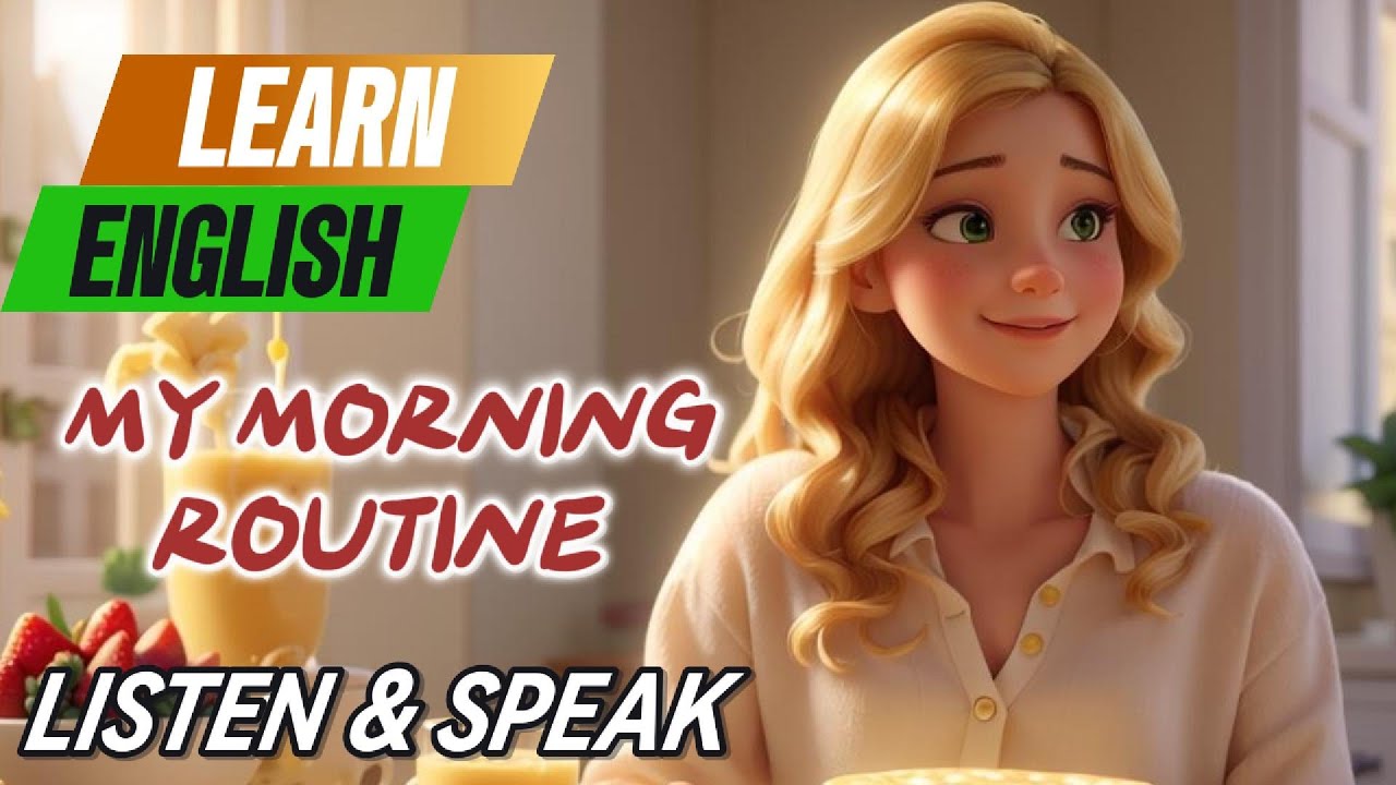 My Morning Routine | Improve Your English | English Listening Skills ...