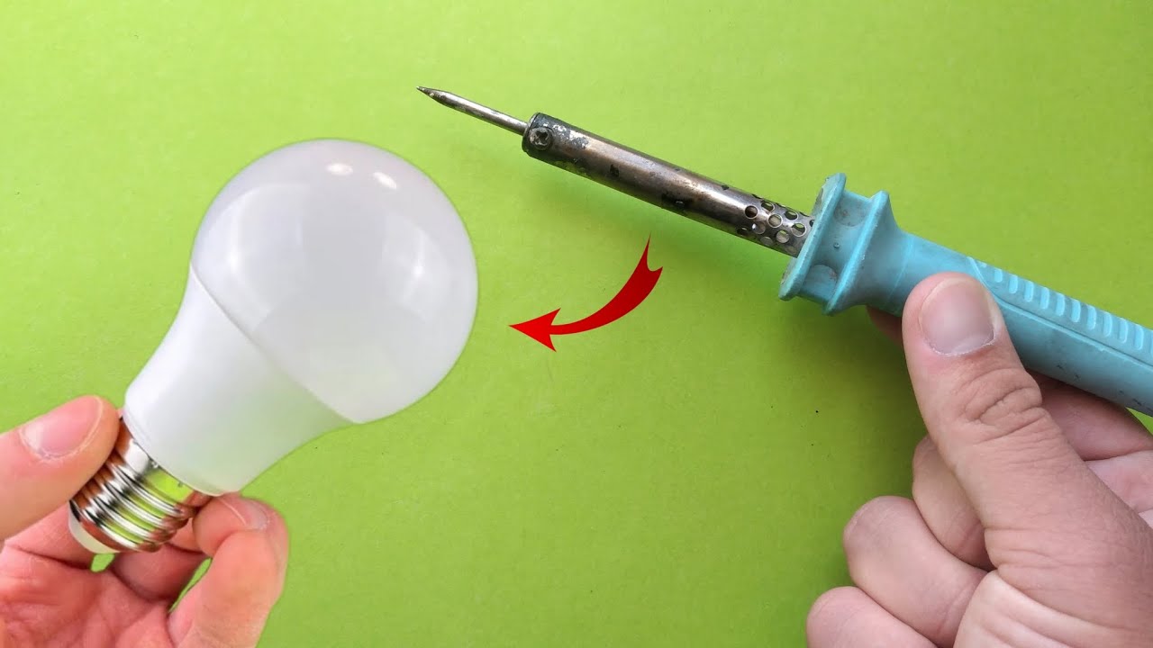 Repair burnt LED lamps at home with this simple methodNo need to spend ...