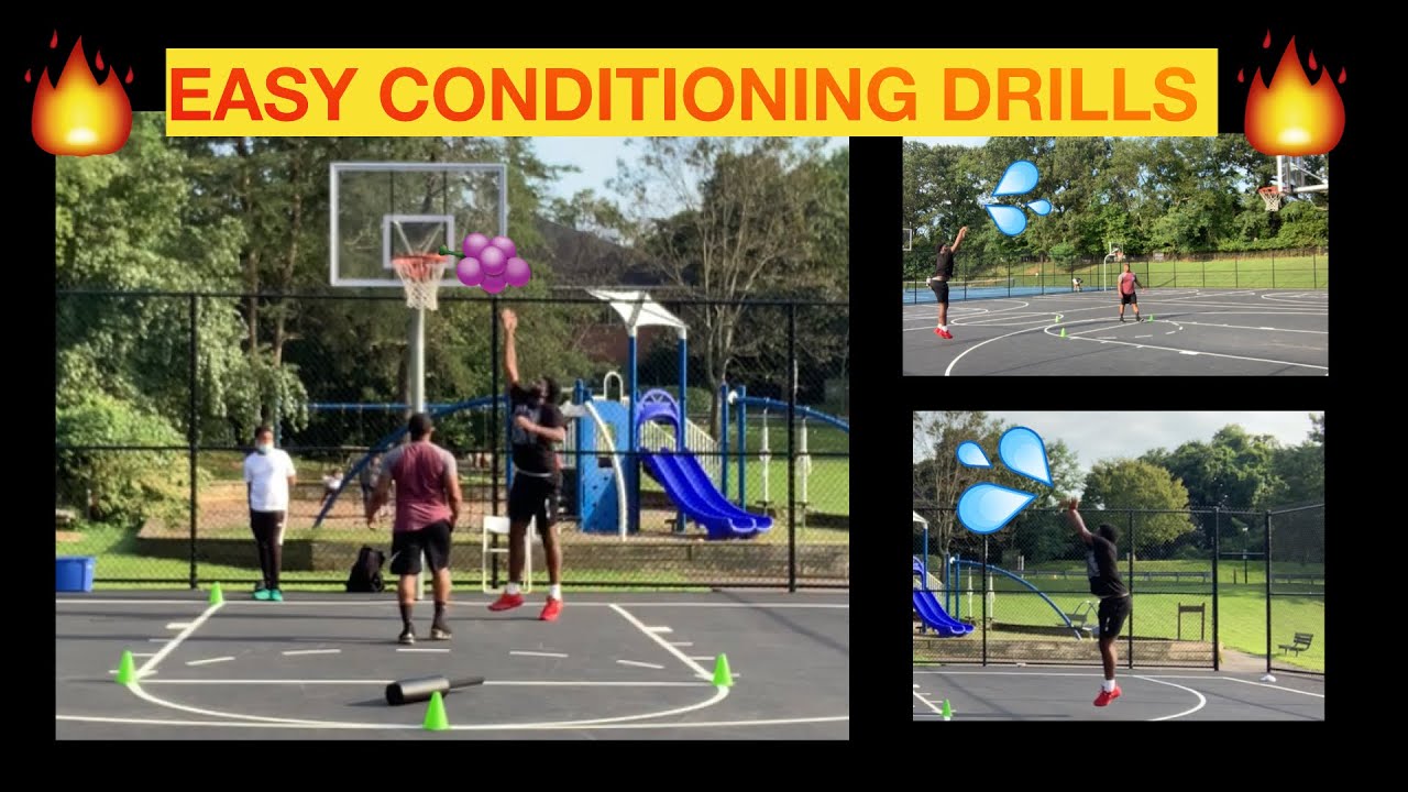 Basketball Conditioning Drills - BEGINNER TO INTERMEDIATE Level !! 2023 ...
