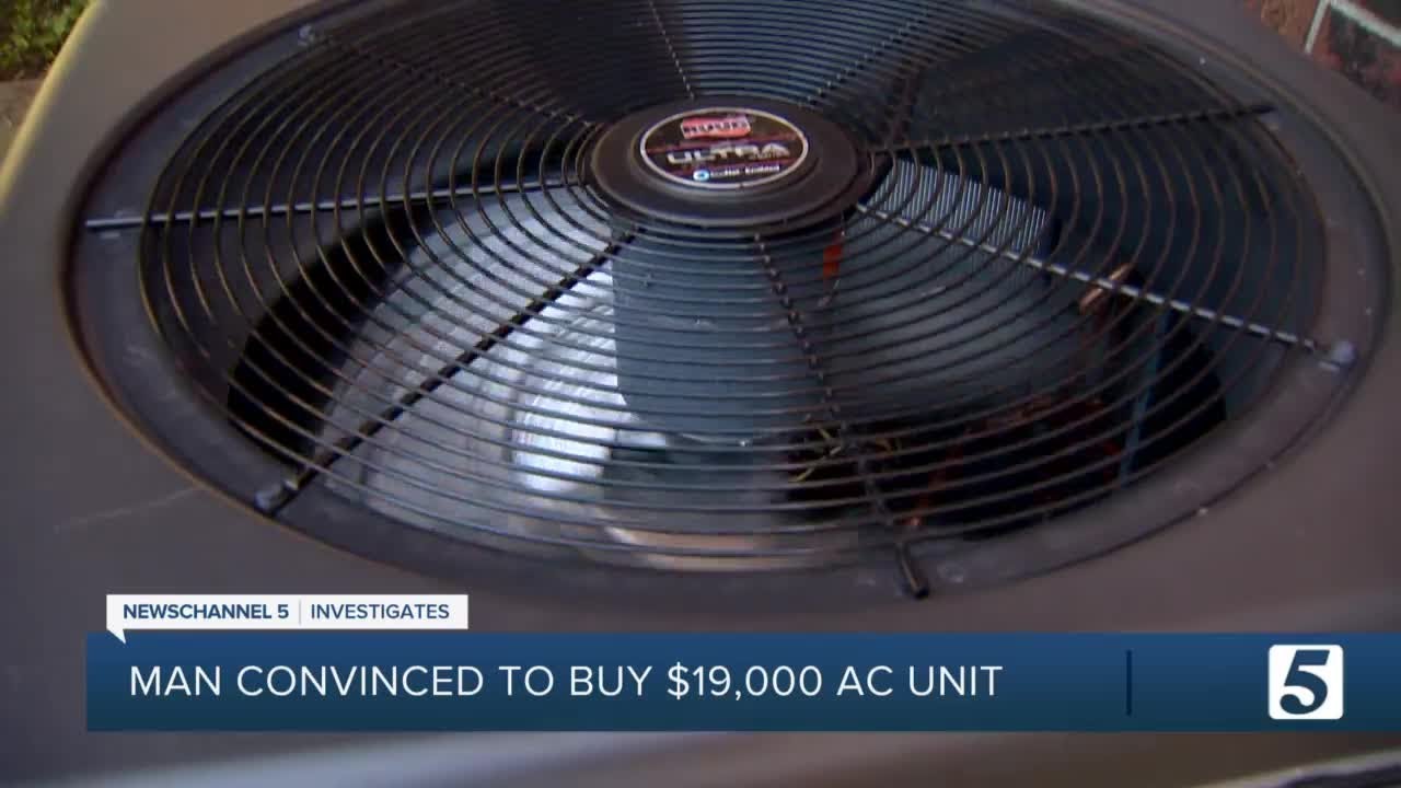 Elderly man winds up with $19,000 HVAC system that he won't pay off ...