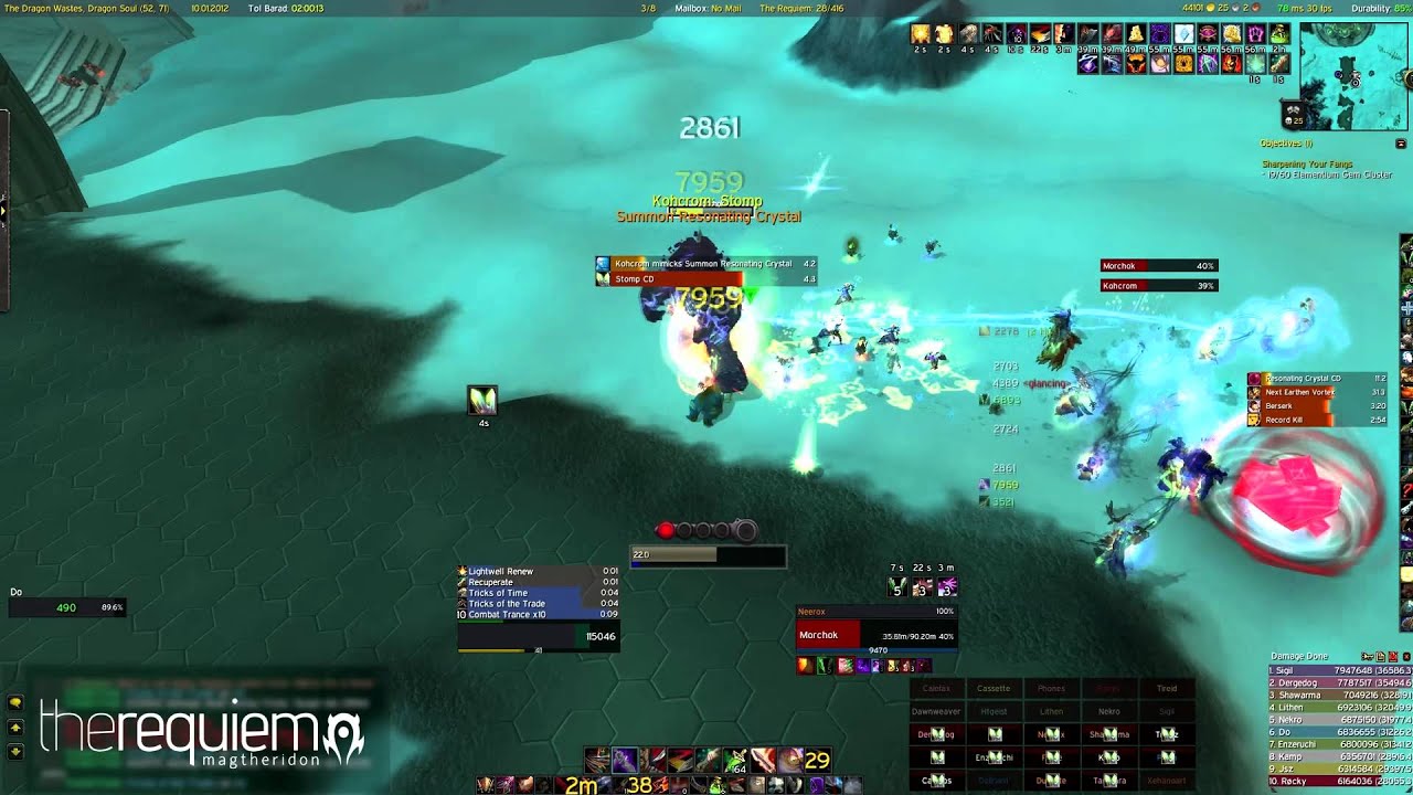 The Requiem vs Morchok 25 Heroic - YouTube