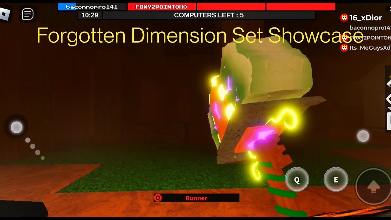 Forgotten Dimension Bundle Showcase In Flee The Facility (Update) - YouTube