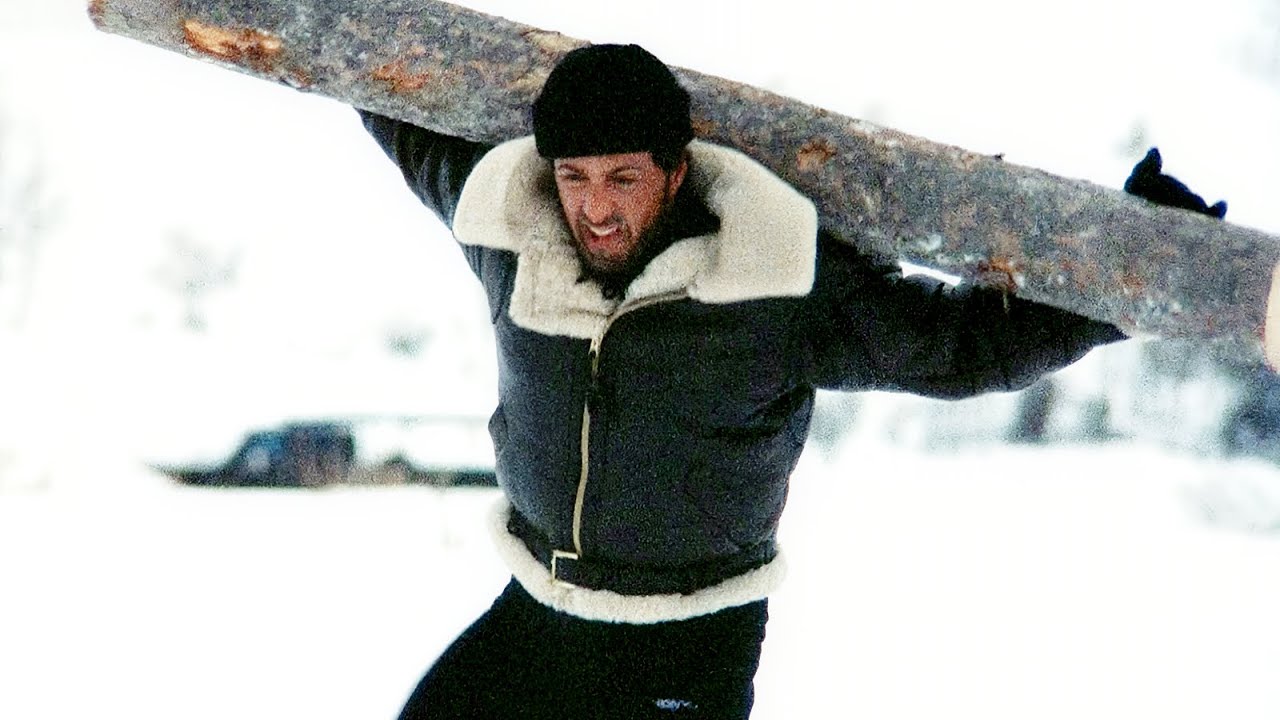Rocky IV Training Montage Film Version Soundtrack & Scene Vince DiCola ...