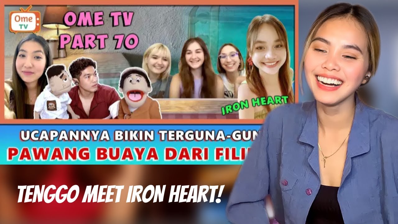 Reaksi-Tenggo Wicaksono-KETEMU GADIS IMUT FILIPINA, KU KIRA BUAYA ...