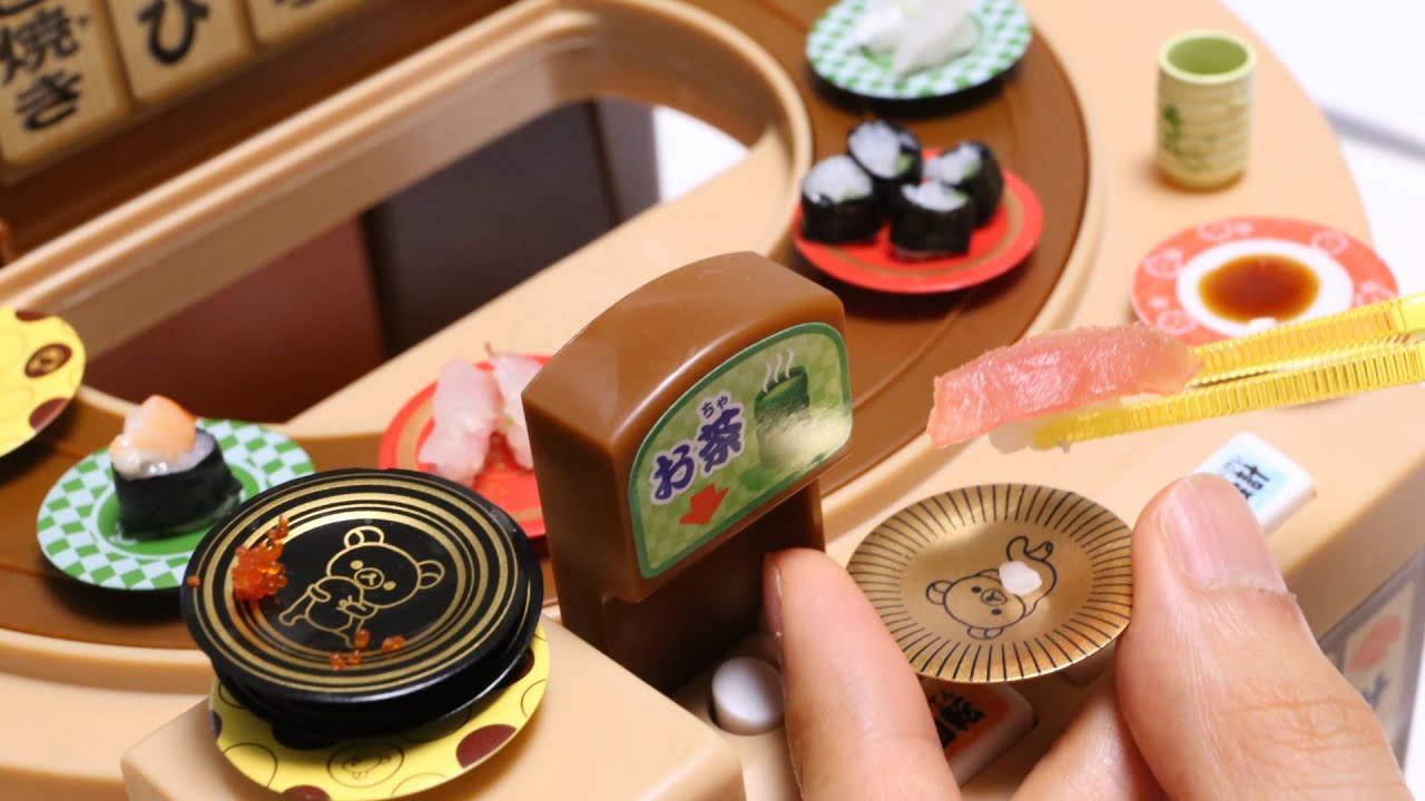 Edible Miniature Sushi-Go-Round Recipe - YouTube