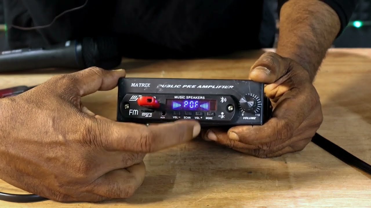 Audio Mixer for Bluetooth Usb Microphone DIY - YouTube