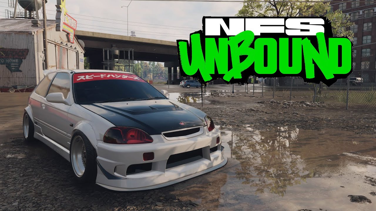 2000 Honda Civic Type R A+ Class Build - Need for Speed Unbound - YouTube
