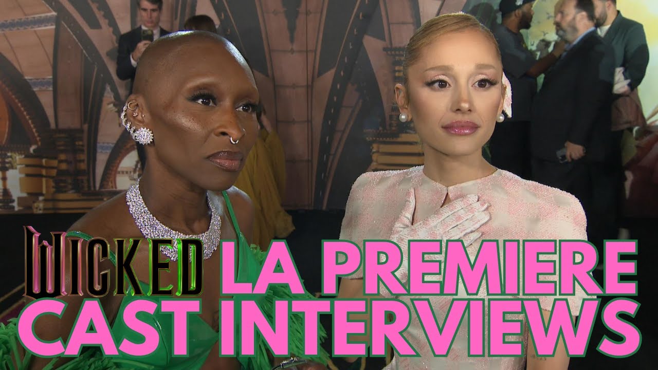 Ariana Grande, Cynthia Erivo & 'Wicked' Cast Interviews: Fandom ...