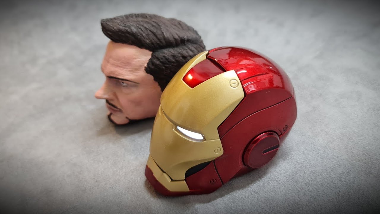 BUILD THE IRON-MAN MOD TONY STARK REPLACEMENT HEAD BY MR FUSION DESIGNS ...