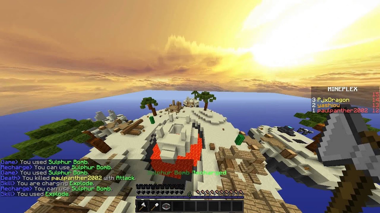 Minecraft Mineplex Super Smash Mobs 7 - CREEPER!! - YouTube