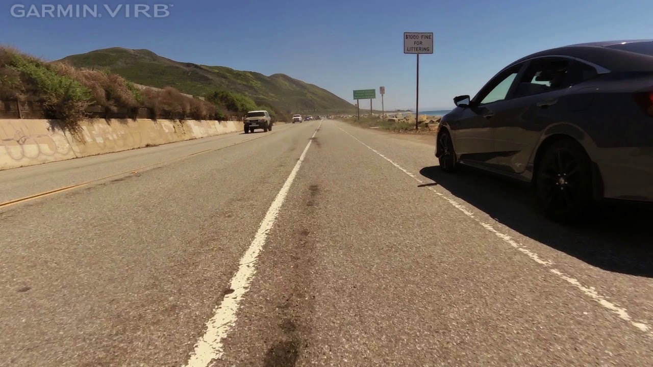 Rincon Highway between Carpinteria and Ventura, CA - YouTube