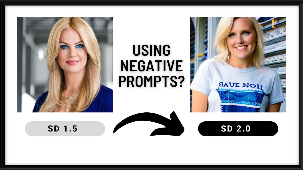 Using Negative Prompts with the NEW Stable Diffusion 2.0! | Google ...