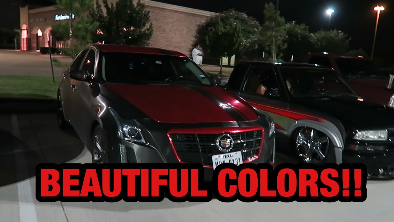 HAVE YOU EVER SEEN A CAR LIKE THIS?! TEXAS INFAMOUS CAR MEET! - YouTube
