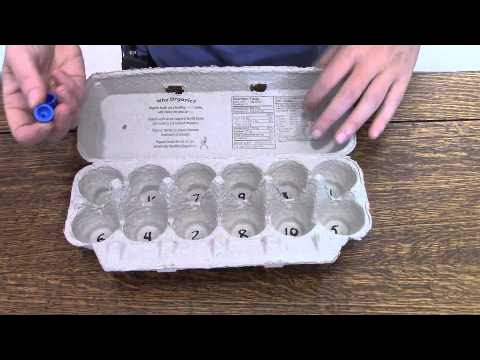 Egg Carton Math: a fun addition & multiplication game for kids - YouTube