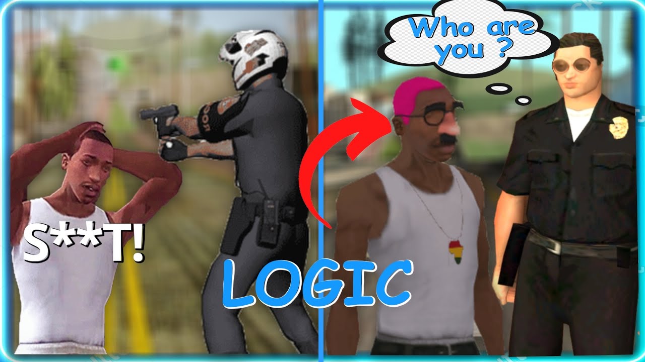 Cops LOGIC in GTA Games (2001-2013) - YouTube