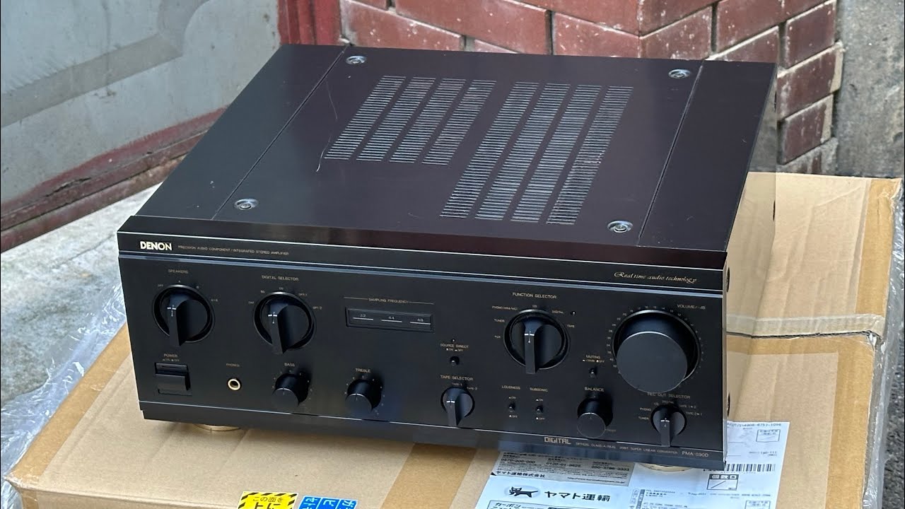 ÂMLY DENON PMA 890D BẢN 100V vừa từ nhật về đẹp xuất sắc - YouTube