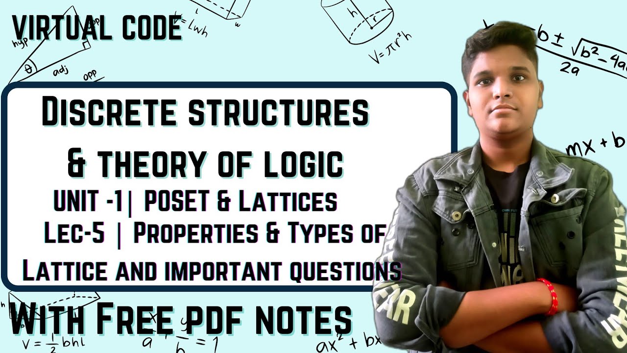 Properties and types of Lattice , some important questions | Discrete ...