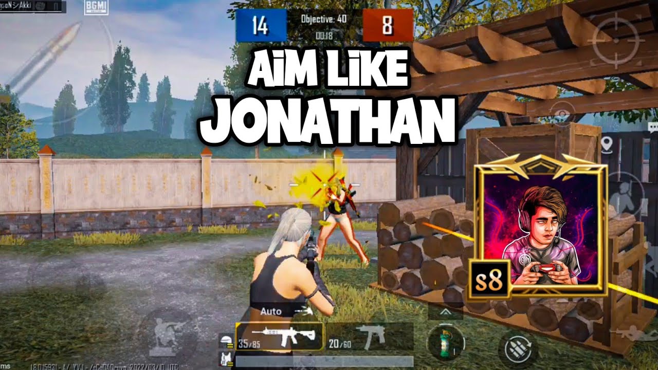 Aim Like @JONATHAN GAMING 🔥 - YouTube