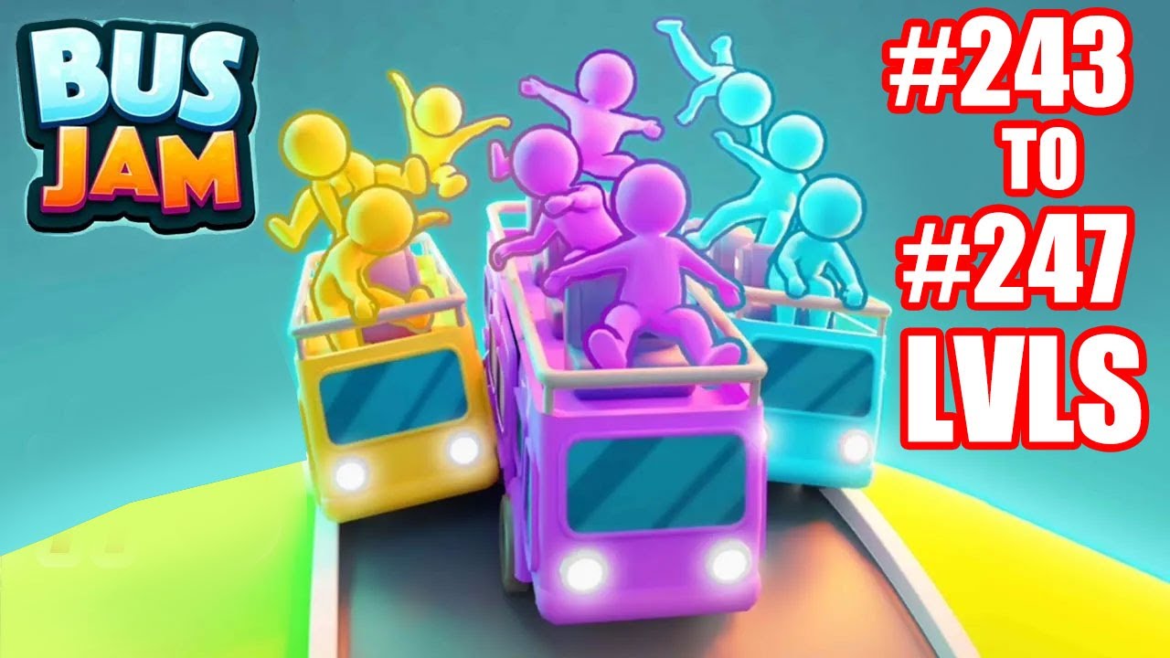 New Update Bus Jam all lvls gameplay walkthrough #243,to #247 #android ...