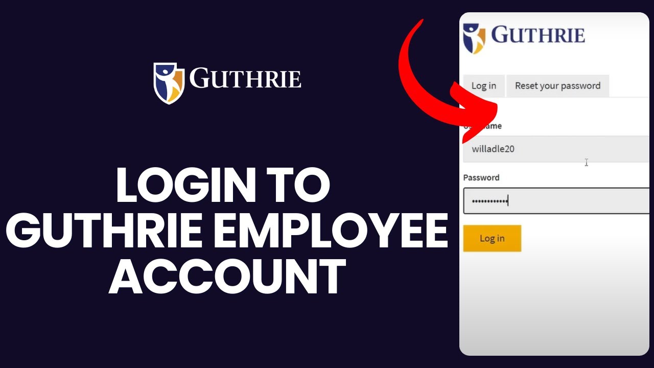 How to Login to Guthrie Employee Portal 2024? - YouTube
