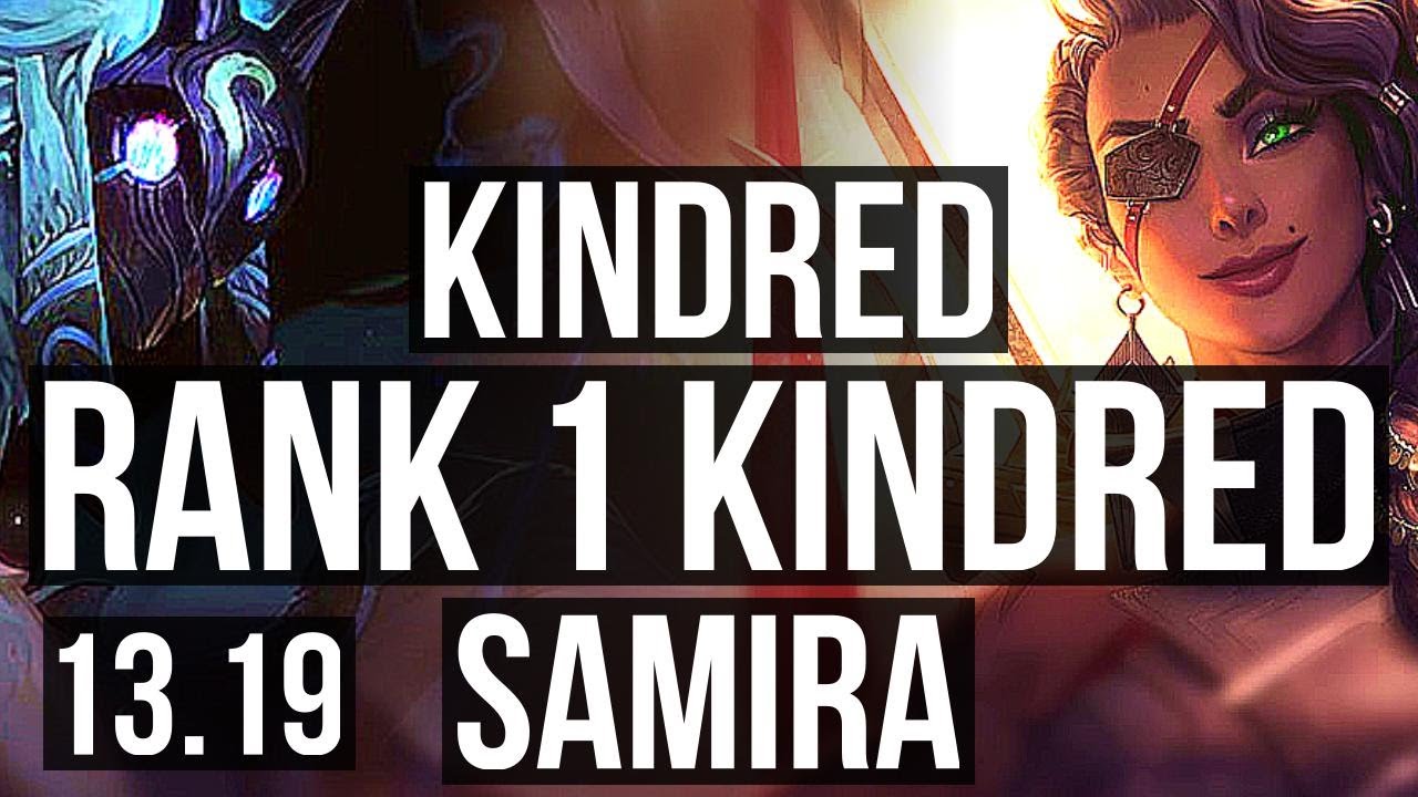 KINDRED & Leona vs SAMIRA & Bard (ADC) | Rank 1 Kindred, 800+ games, 10/4/12 | JP Challenger ...