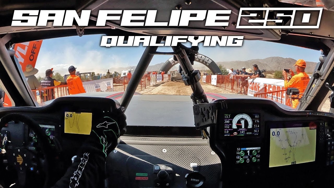 Qualifying 1st Place at San Felipe 250! Alan Ampudia Gopro POV - YouTube