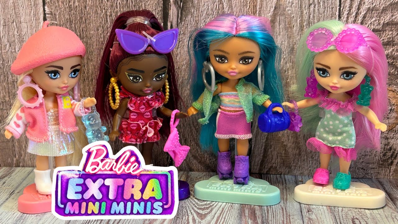 Barbie Extra Mini Minis Dolls - UNBOXING and REVIEW - YouTube